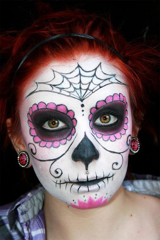 The Breeze Easy Sugar Skull Makeup Tutorial